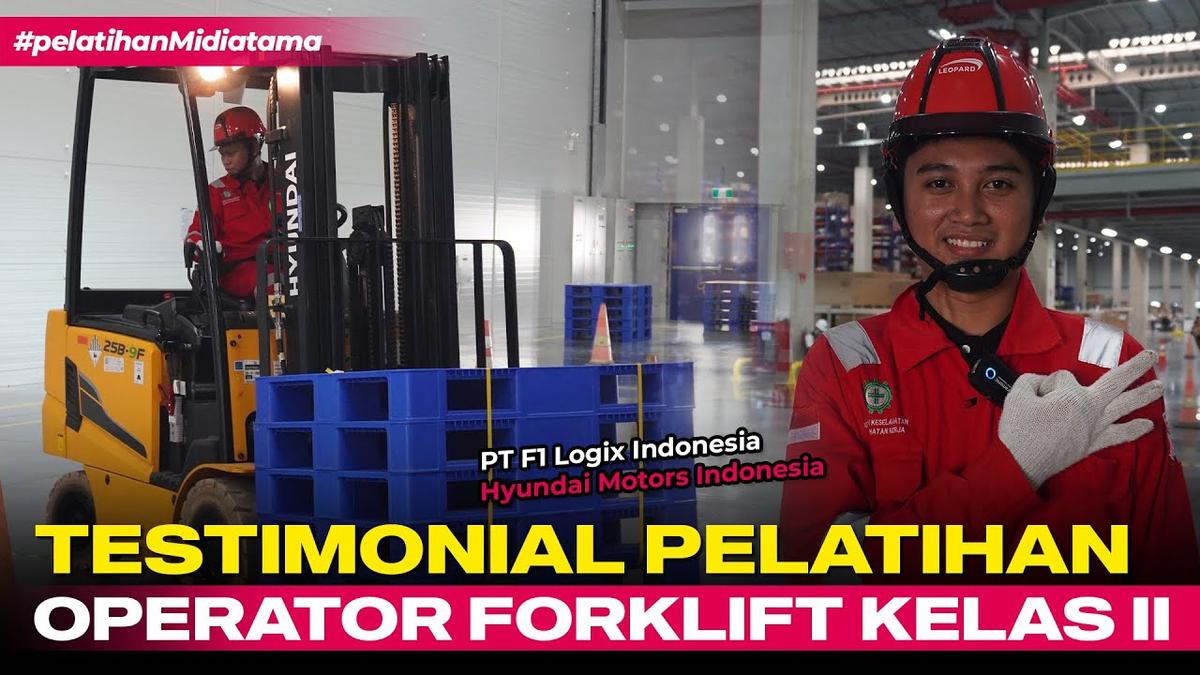 SIO Operator Forklift - Midiatama Academy