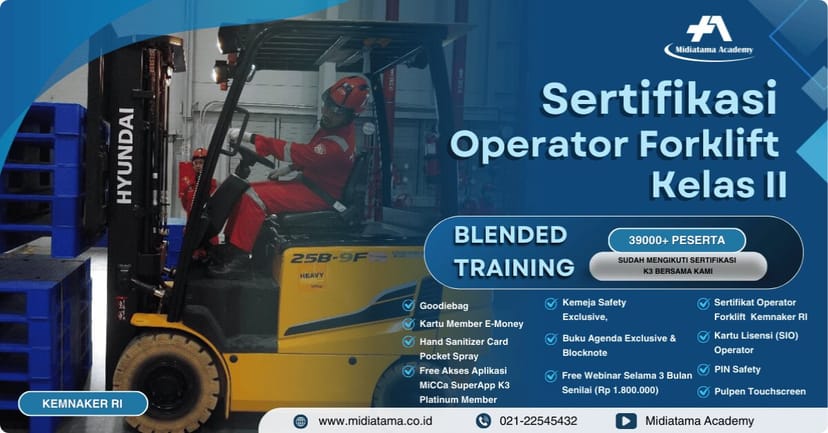 SIO Operator Forklift - Midiatama Academy