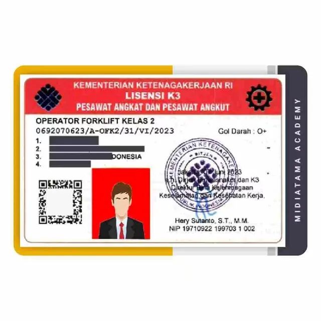 SIO Operator Forklift - Midiatama Academy